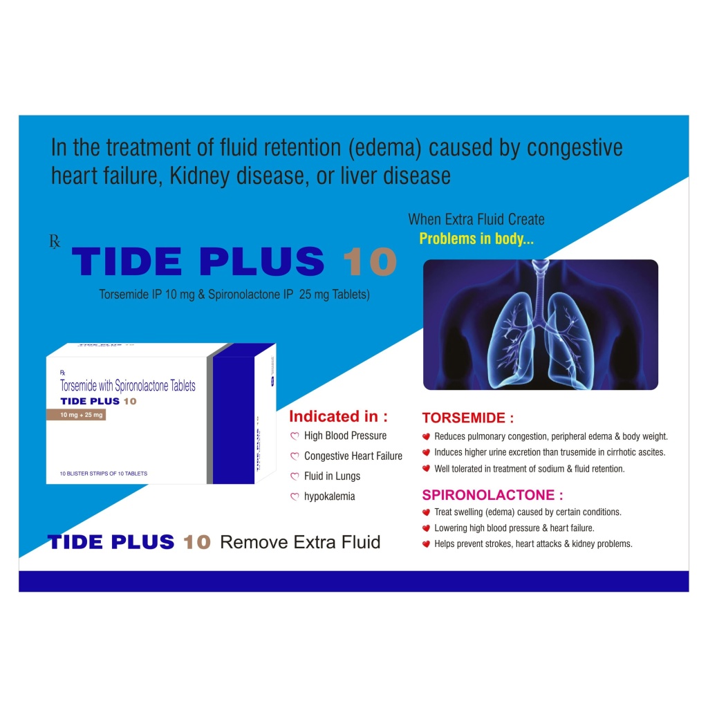 TIDE PLUS-10 | Pharmaceutical Manufacturers in Chennai, India
